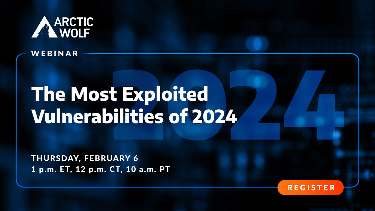 Arctic Wolf Webinar Registration