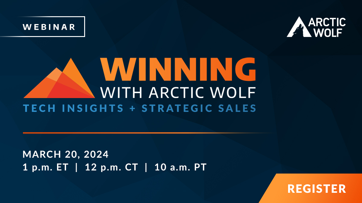 Arctic Wolf Webinar Registration