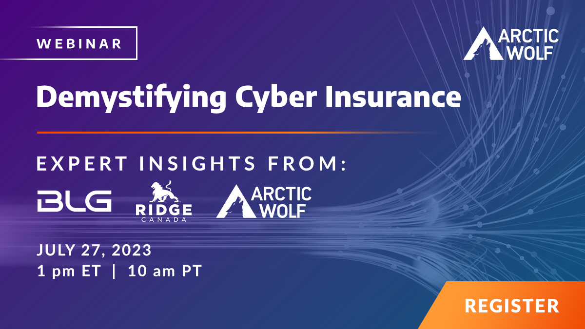 Arctic Wolf Webinar Registration