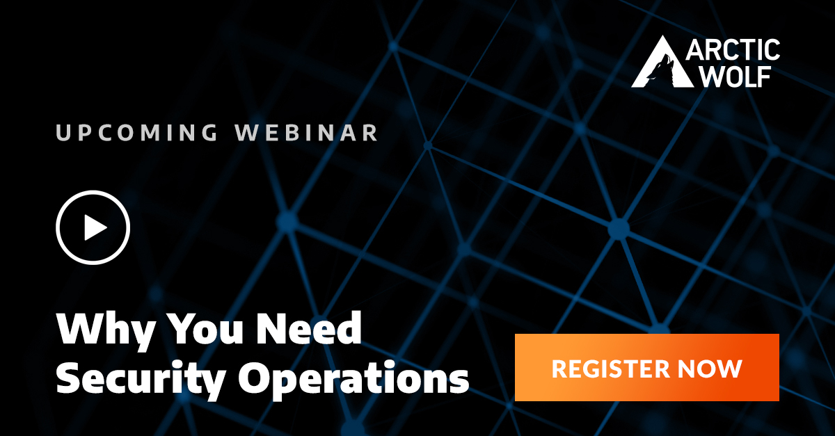 Arctic Wolf Webinar Registration