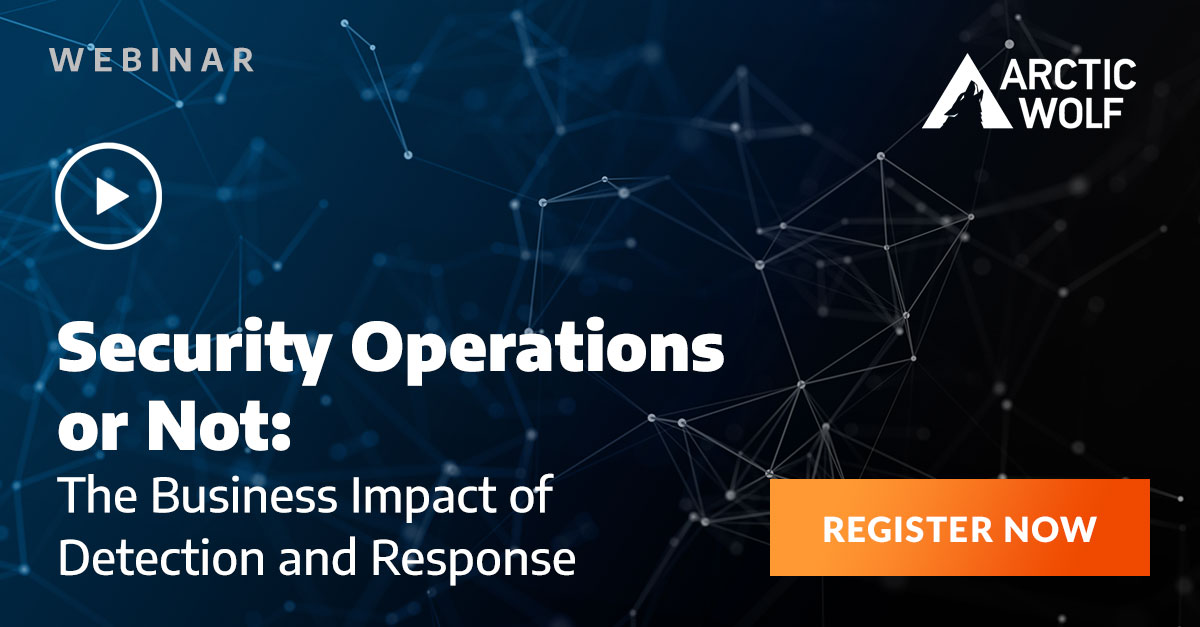 Arctic Wolf Webinar Registration