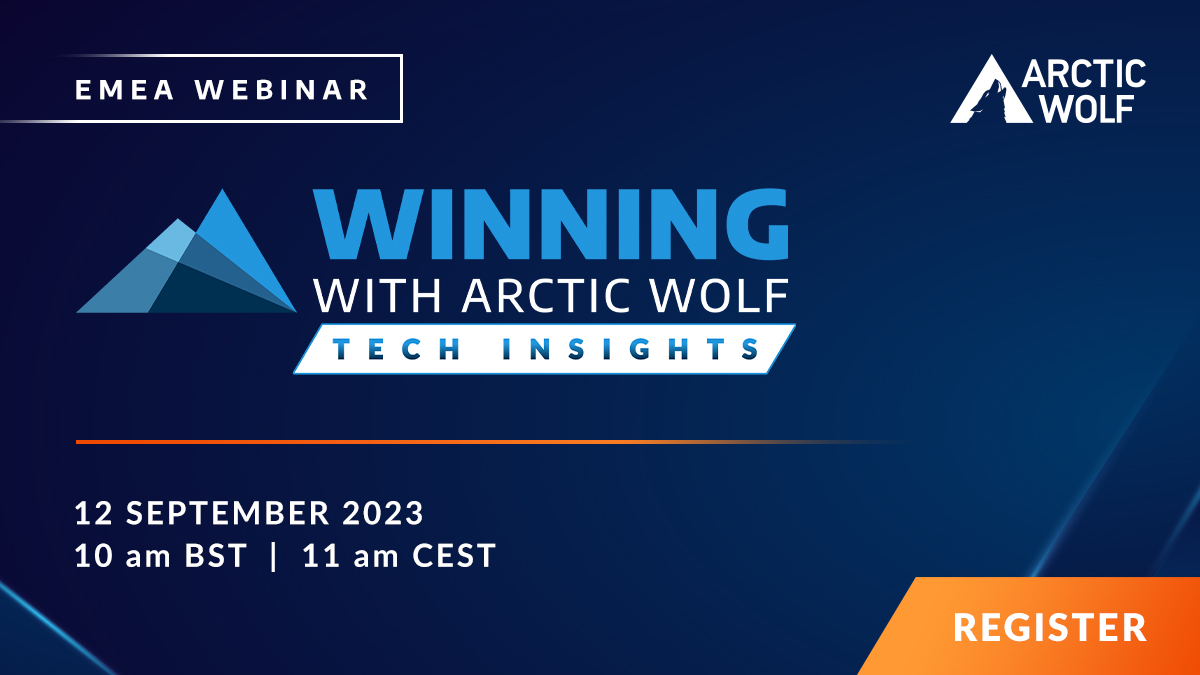 Arctic Wolf Webinar Registration