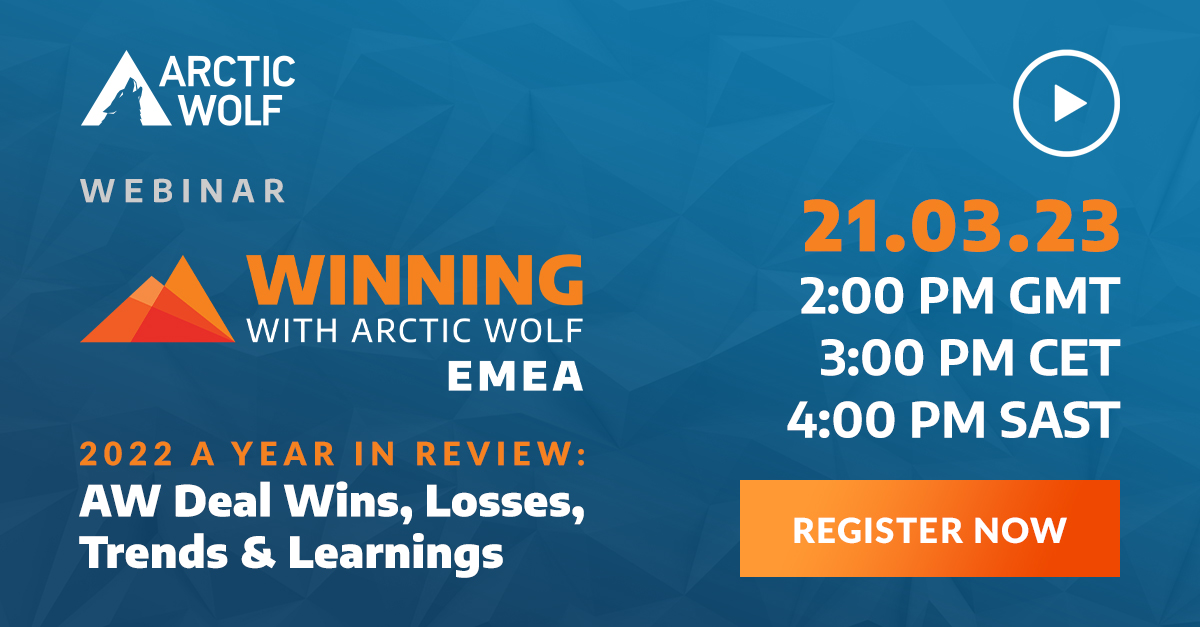 Arctic Wolf Webinar Registration