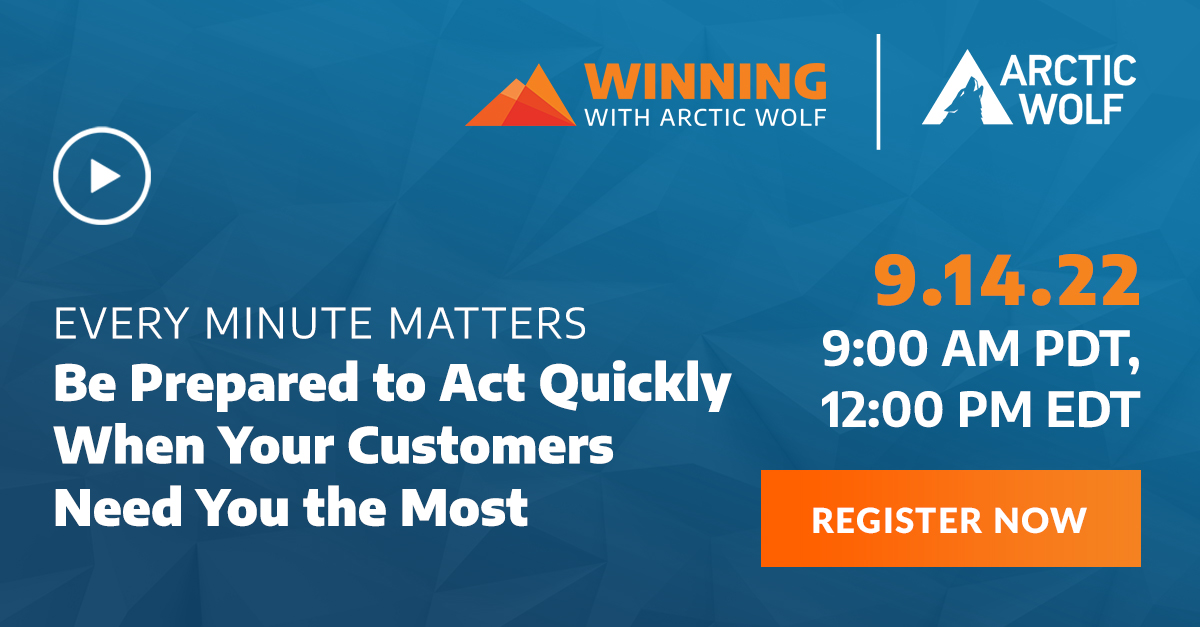 Arctic Wolf Webinar Registration